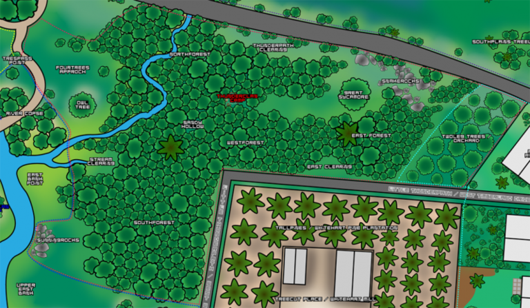 ThunderClan Territory Description – Chosen of StarClan