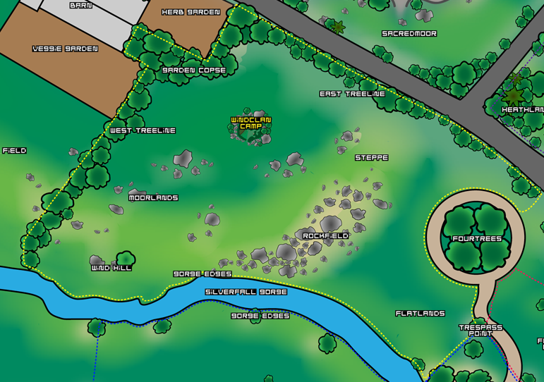 WindClan Territory Description – Chosen of StarClan